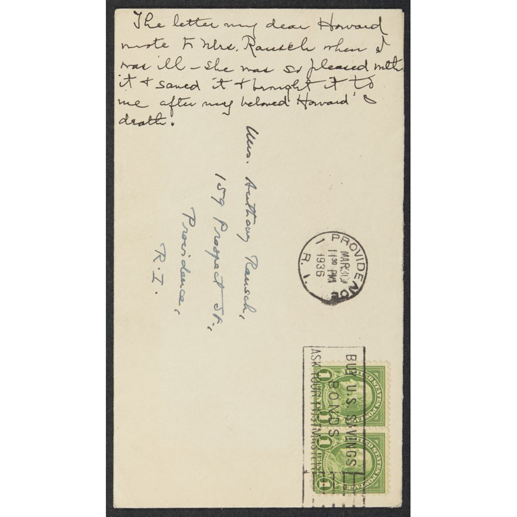 Her Letters To Lovecraft: Bertha Rausch – Deep Cuts in a Lovecraftian Vein