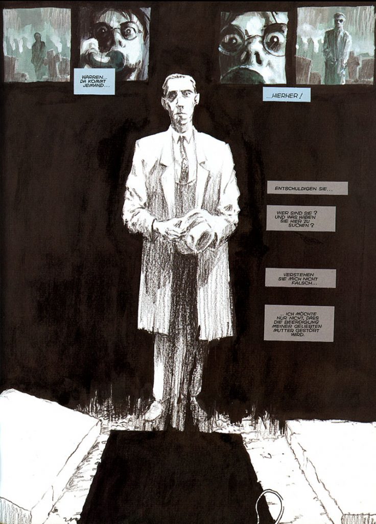 Lovecraft (1994) by Reinhard Kleist & Roland Hueve – Deep Cuts in a Lovecraftian Vein