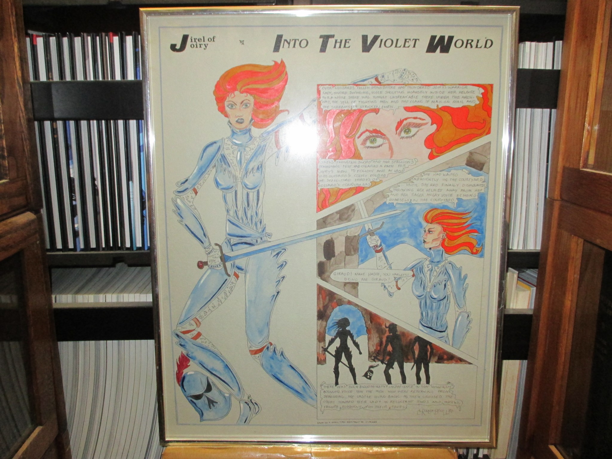 “Jirel of Joiry: Into The Violet World” (1987) by C. L. Bevill and ...