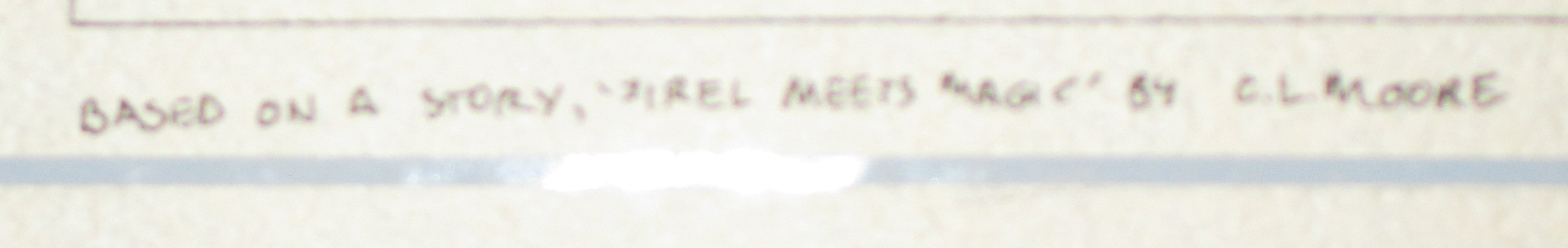 “Jirel of Joiry: Into The Violet World” (1987) by C. L. Bevill and ...